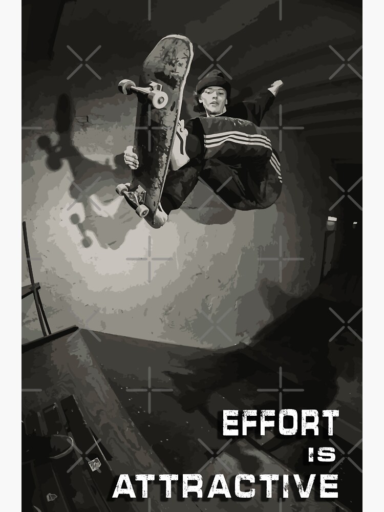 "Always Effort is attractive" Sticker for Sale by SDDdesigns | Redbubble