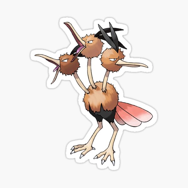 "Dódrio , Dodúo Chibi Trending Anime Manga Chibi" Sticker for Sale by ...