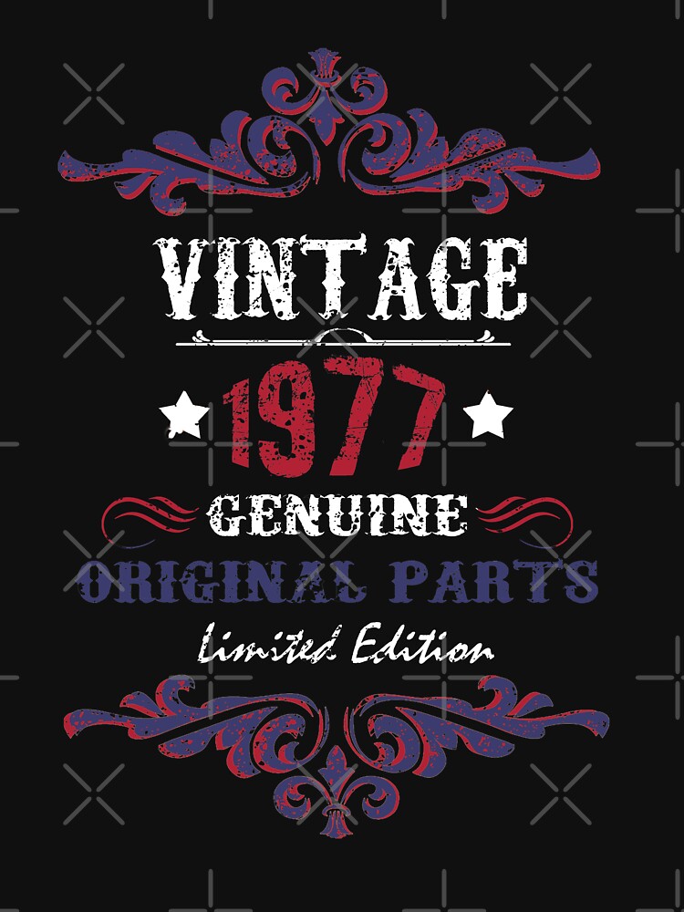 "Independence Day Tshirt 4th of July 40th Birthday Vintage 1977 Genuine ...
