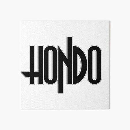 "Hondo logo" Art Board Print for Sale by randyknight70 | Redbubble
