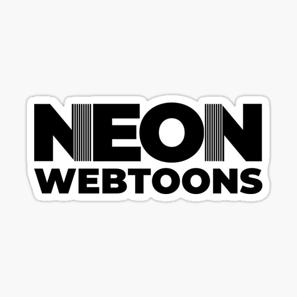 "Neon Webtoons Logo from Today's Webtoon" Sticker for Sale by ...