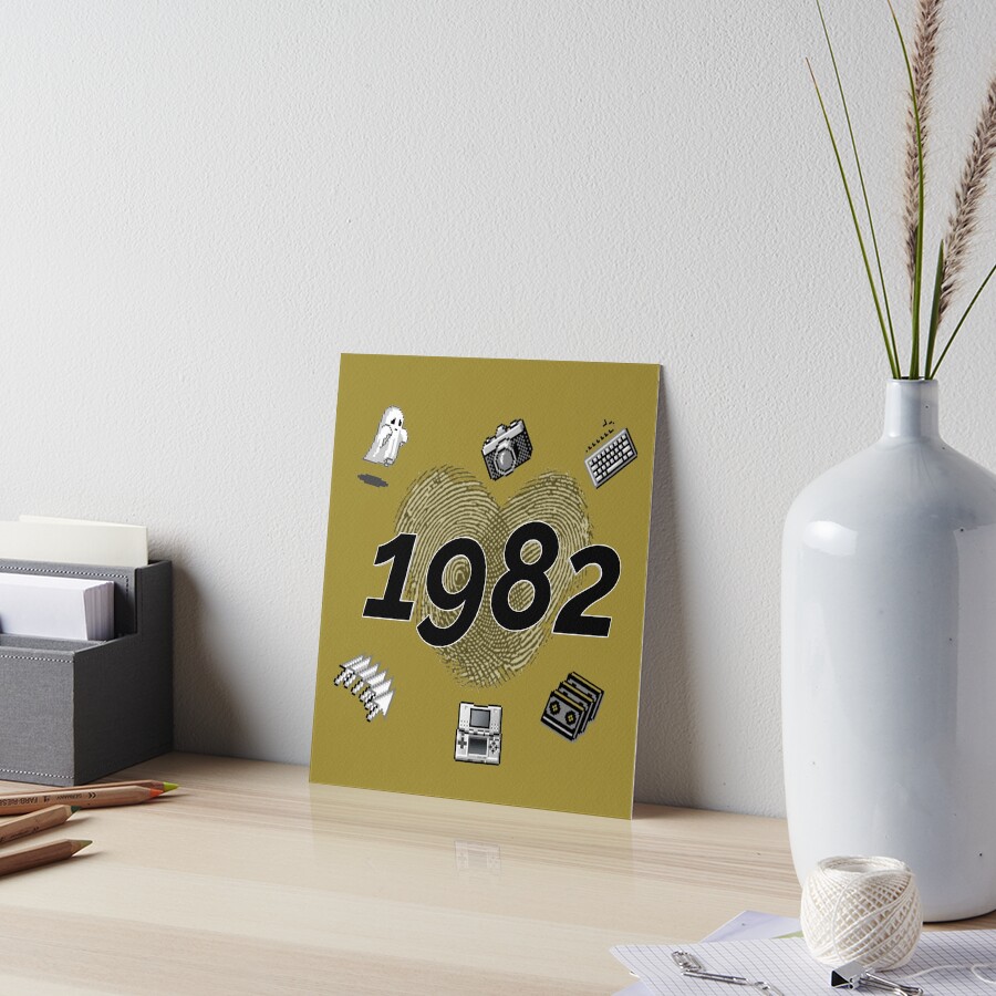 "Nostalgia 1982 " Art Board Print for Sale by 3Hstore | Redbubble