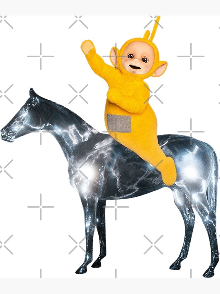 "happy Laa-Laa With the horse - Funny teletubbieshq - teletubbies (2022 ...