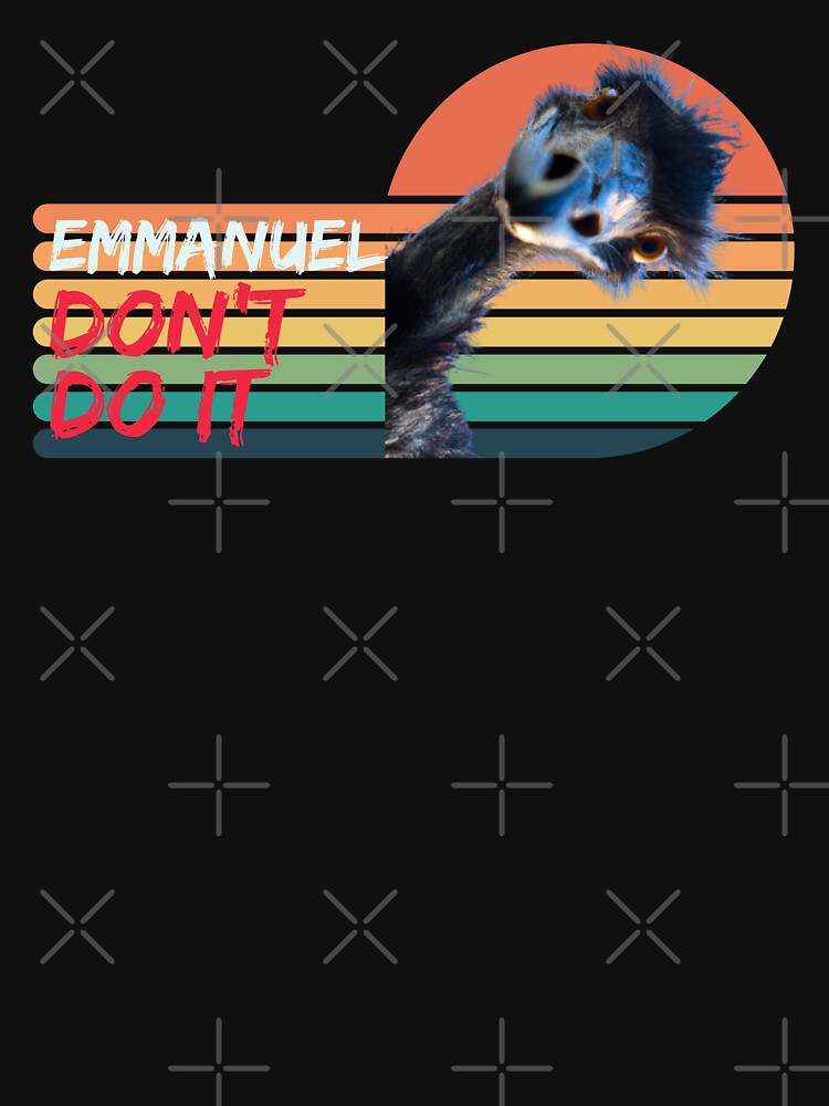 "Emmanuel Dont Do It - Today I choose Violence Meme" T-shirt for Sale ...