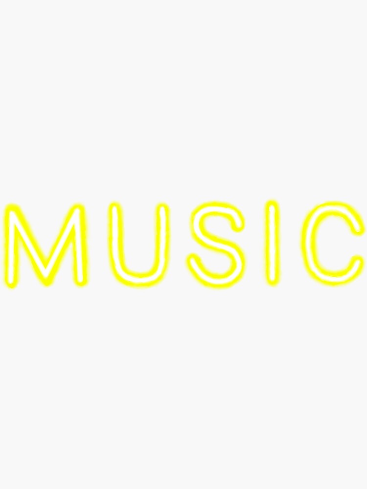 "Heartstopper Charlie Spring Music Neon Sign" Sticker for Sale by ...