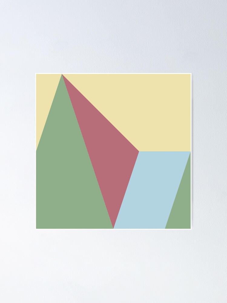 "Geometric Midcentury Green Modern" Poster for Sale by KGoPrintables ...