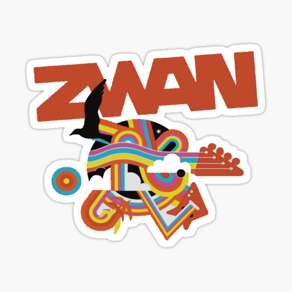"Zwan - Mary star of the sea" Sticker for Sale by SophiaGreyart | Redbubble