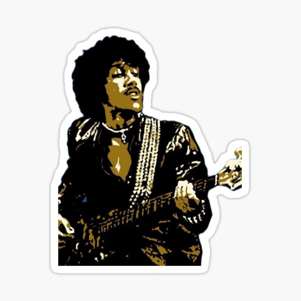 "Thin Lizzy" Sticker for Sale by Mika-Funart | Redbubble