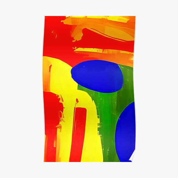 "Abstract Expressionism Wallpaper - 5" Poster for Sale by ...