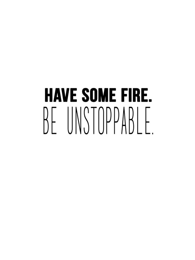 "Have some fire. Be unstoppable. - Cristina Yang" iPhone Case for Sale ...
