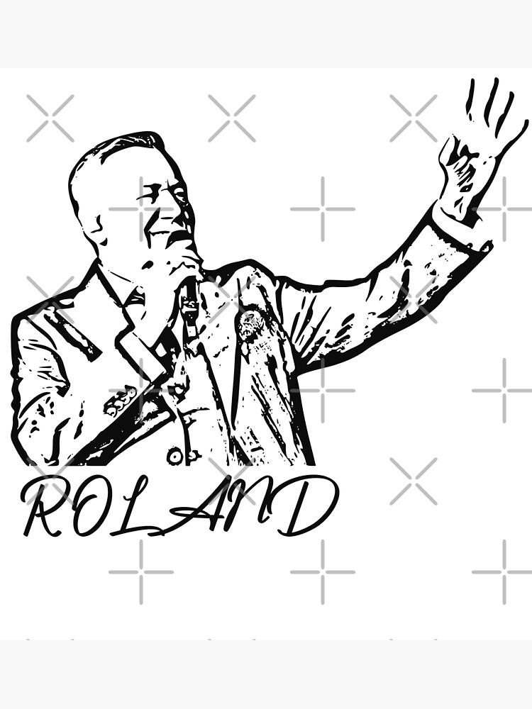 "Roland Kaiser Line Art" Poster for Sale by sayedmossad | Redbubble