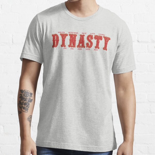 ""DYNASTY" " T-shirt for Sale by thatDudeAZ89 | Redbubble | san ...