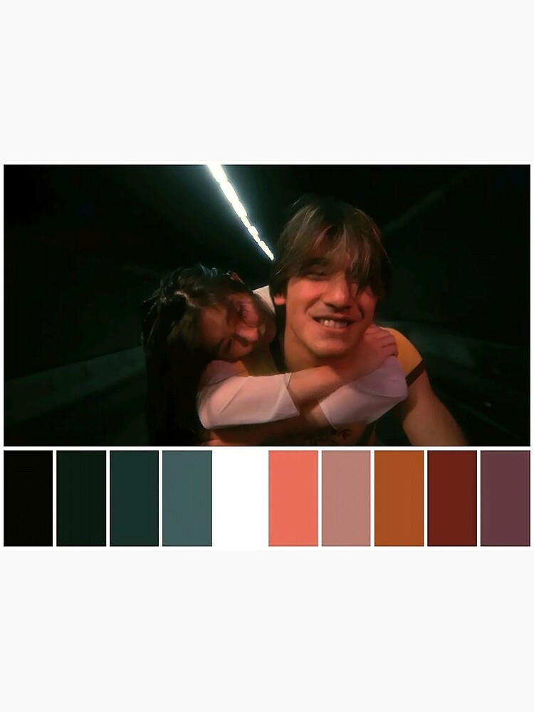 Fallen Angels Color Palette 1 Poster For Sale By Moviesprints Redbubble