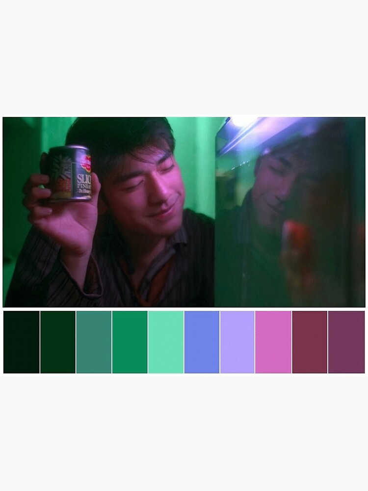 "Chungking Express - Color Palette #4" Poster for Sale by MoviesPrints | Redbubble