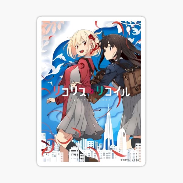 "lycoris Recoil Anime / Anime Girl" Sticker for Sale by Anime-Chibi ...