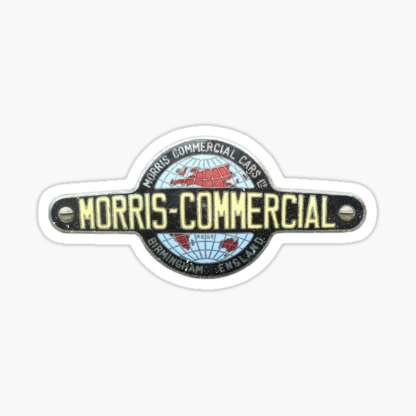 "Morris-Commercial" Sticker for Sale by NorthAngle | Redbubble