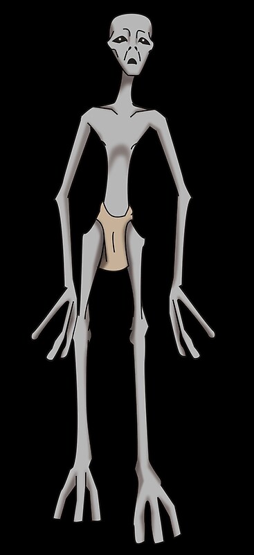 "Alien Zombie" by wickedcartoons | Redbubble