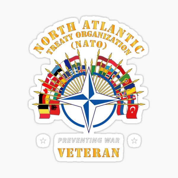 "Army - NATO - Preventing War - Veteran X 300" Sticker for Sale by ...