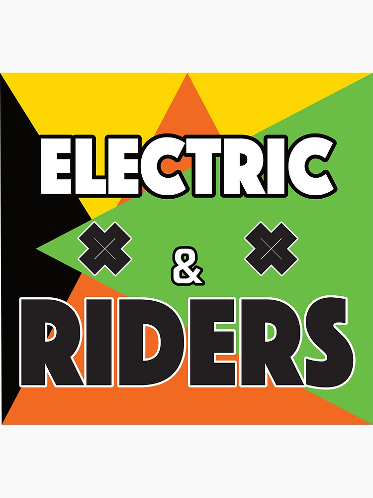 "RAD POWER BIKE / E-BIKE / RIDERS / ELECTRIC BIKE RIDER" Sticker for ...