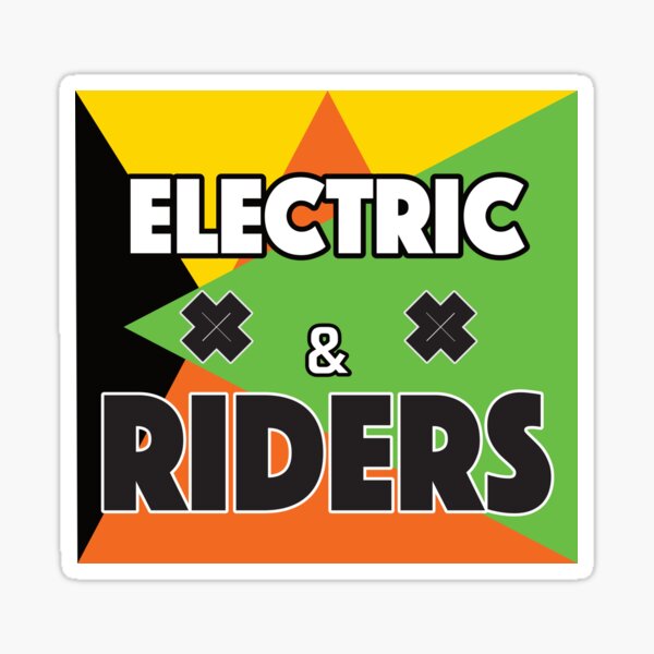 "RAD POWER BIKE / E-BIKE / RIDERS / ELECTRIC BIKE RIDER" Sticker for ...