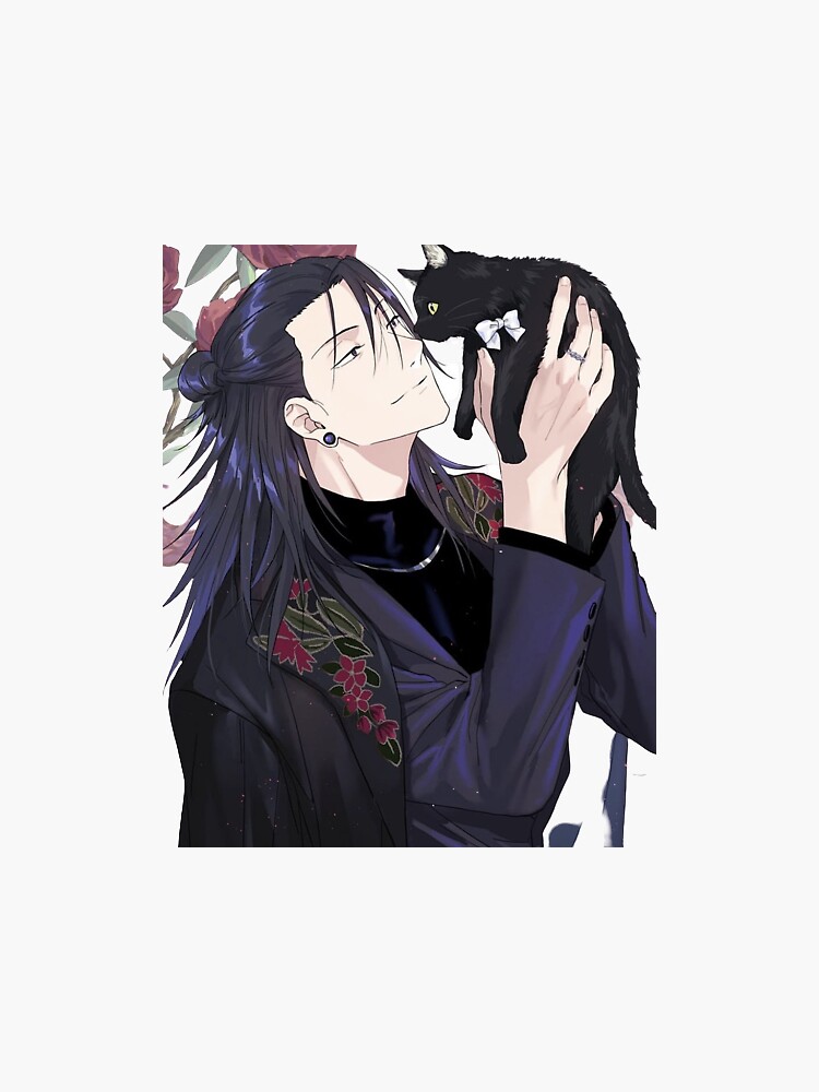 "Geto And A Cat" Sticker for Sale by KozorosHaven | Redbubble