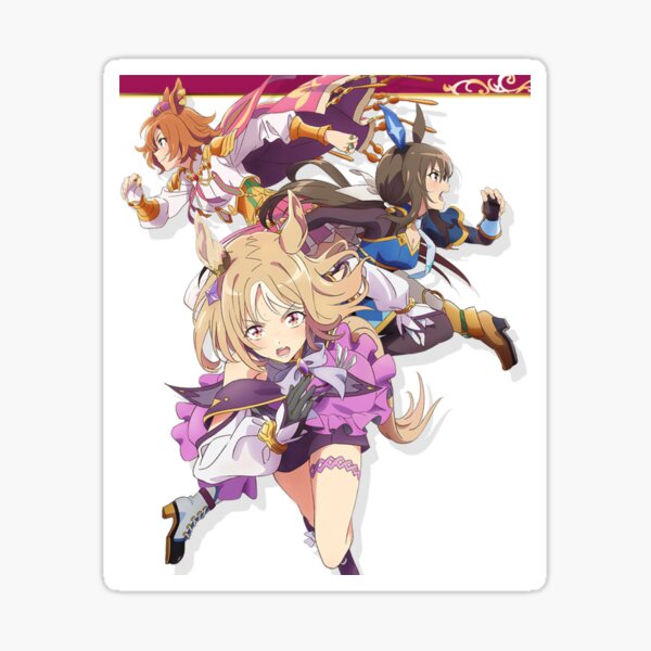 "uma musume pretty derby" Sticker for Sale by malta-bella | Redbubble