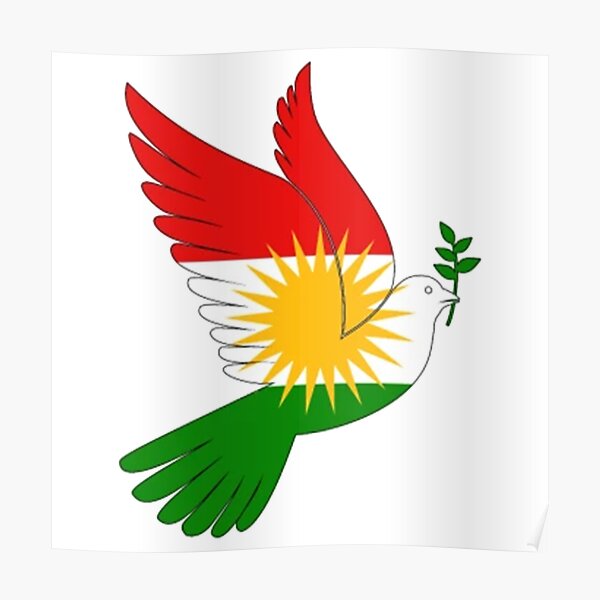"Kurdistan flag,Kurdish flag" Poster for Sale by KurdishShops | Redbubble