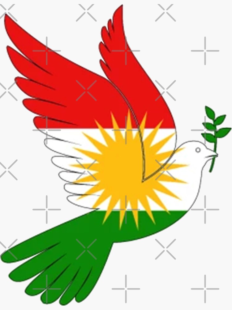 "Kurdistan flag,Kurdish flag" Sticker for Sale by KurdishShops | Redbubble