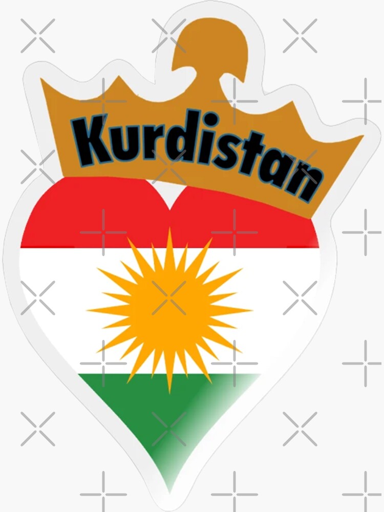 " Kurdistan flag,Kurdish flag" Sticker for Sale by KurdishShops | Redbubble