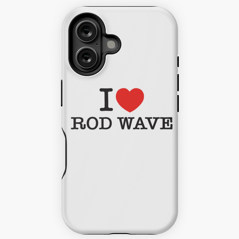 "I Love Rod Wave" Sticker for Sale by Darkhours | Redbubble