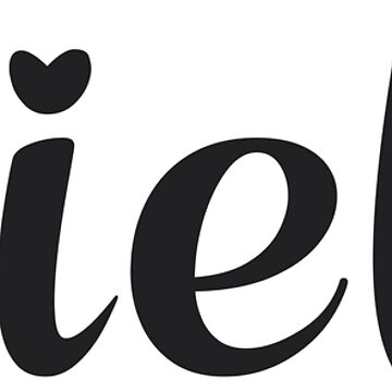 "Brielle" Sticker for Sale by 99Posters | Redbubble