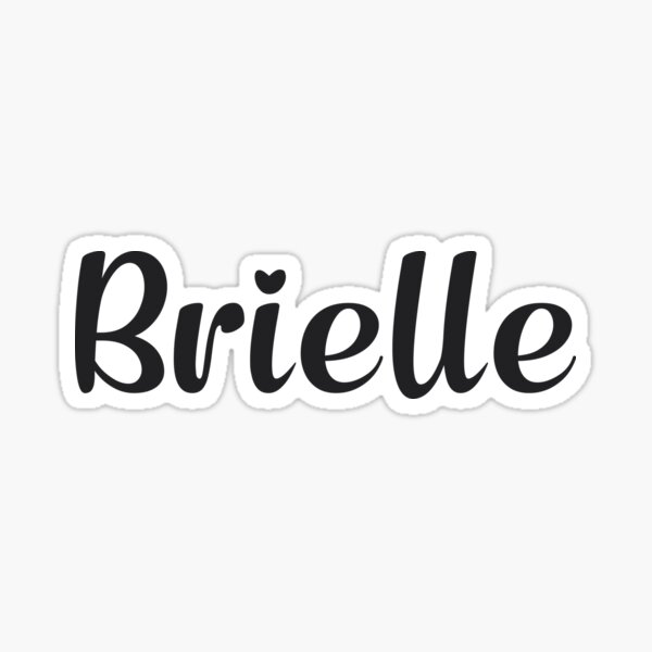 "Brielle" Sticker for Sale by 99Posters | Redbubble