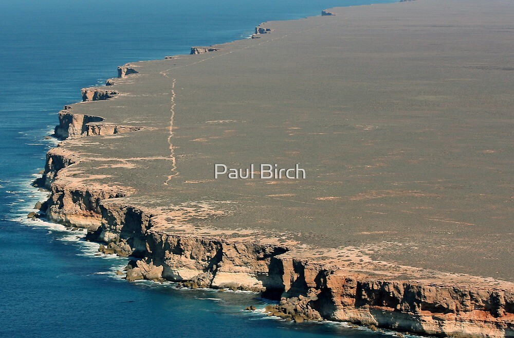 "Bunda Cliffs Nullarbor , South Australia" by Paul Birch | Redbubble