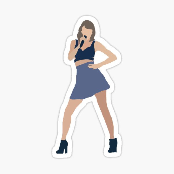 "taylor swift 1989 performance" Sticker for Sale by CeleBittyArt | Redbubble