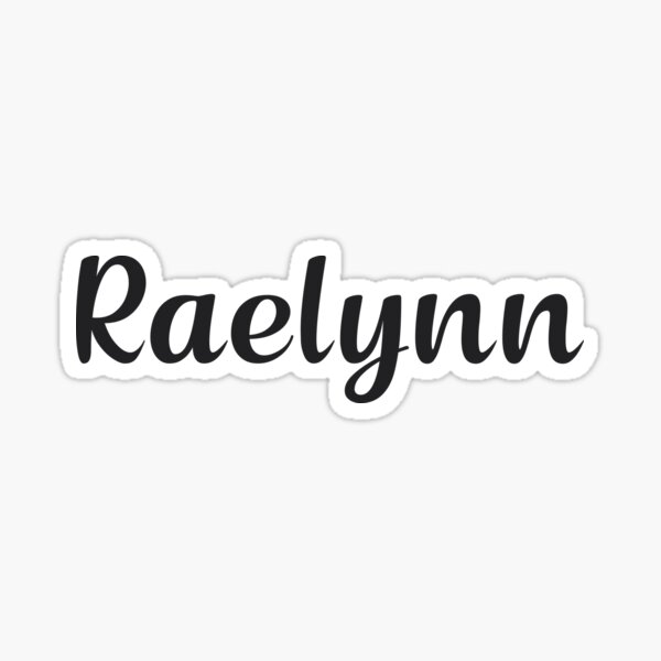 "Raelynn" Sticker for Sale by 99Posters | Redbubble