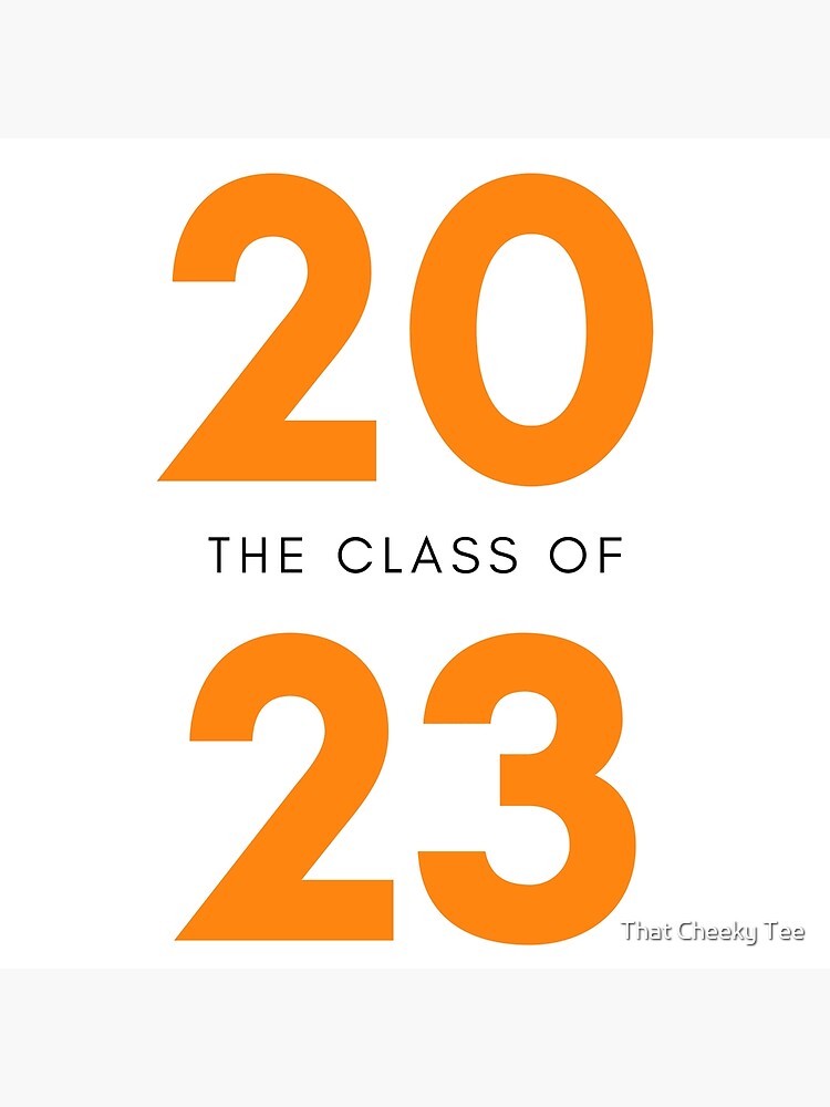 "Class Of 2023. Simple Typography Black 2023 Class Of/ Graduation ...