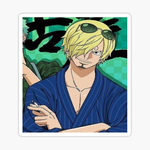 "One Piece Sanji" Sticker for Sale by EvansAle | Redbubble