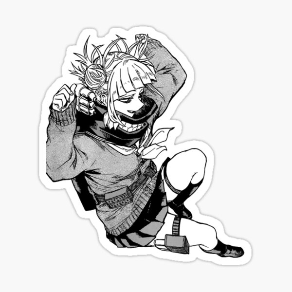 "Himiko Toga MHA" Sticker for Sale by kosmicwaffle | Redbubble