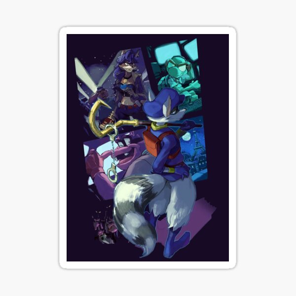 "Sly Cooper" Sticker for Sale by lavista22 | Redbubble