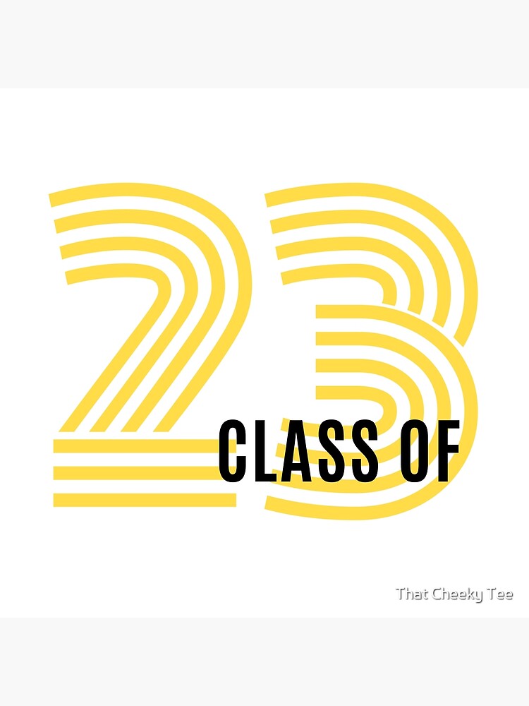 "Class Of 2023. Simple Typography Black 2023 Class Of/ Graduation ...