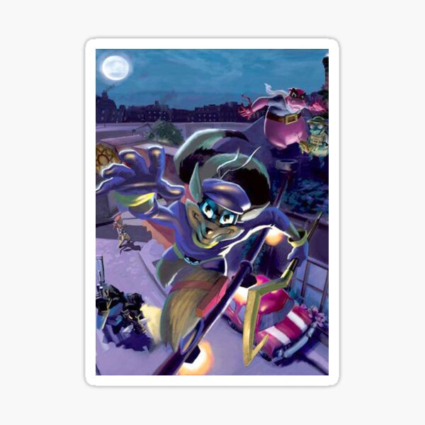 "Sly Cooper" Sticker for Sale by lavista22 | Redbubble