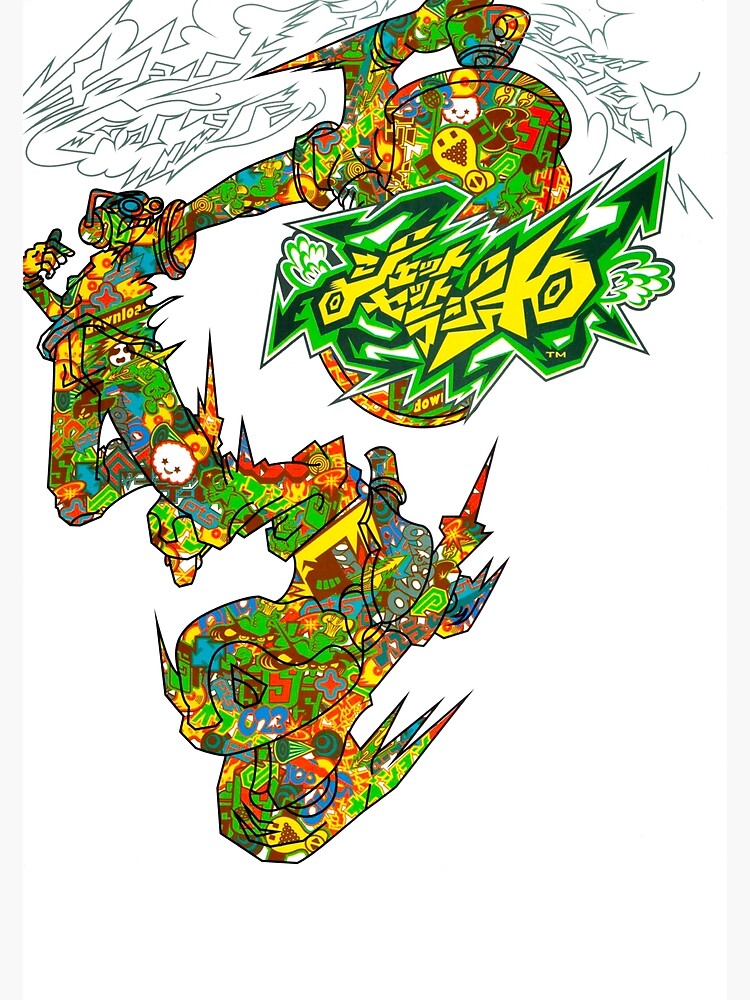 Jet Set Radio Poster For Sale By Aoloa Redbubble