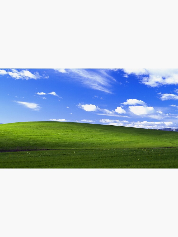 "windows XP bliss wallpaper" Poster by fallput | Redbubble