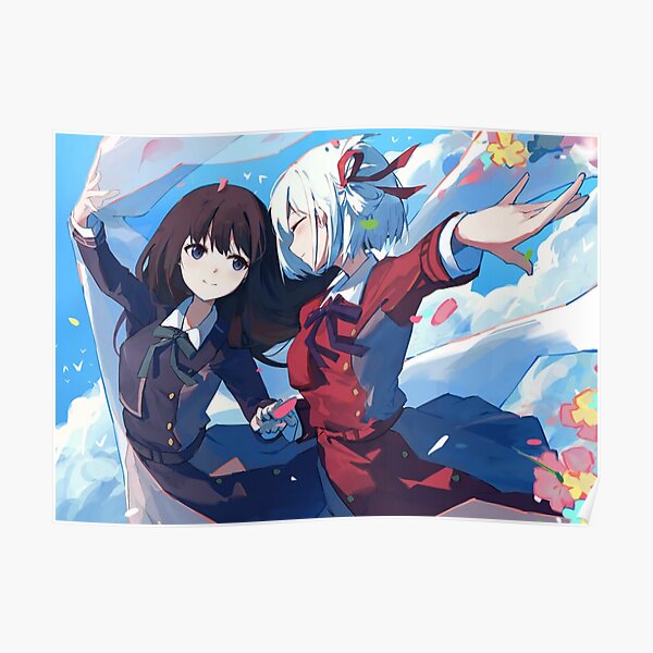 "Lycoris Recoil" Poster for Sale by Linearthur | Redbubble