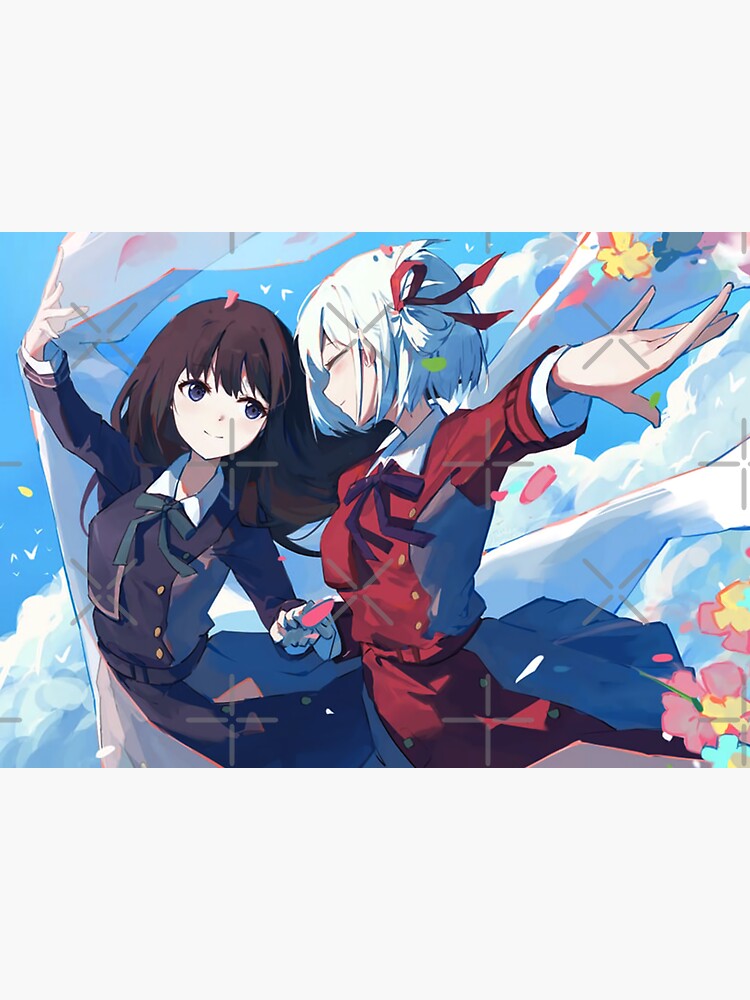 "Lycoris Recoil" Sticker for Sale by Linearthur | Redbubble