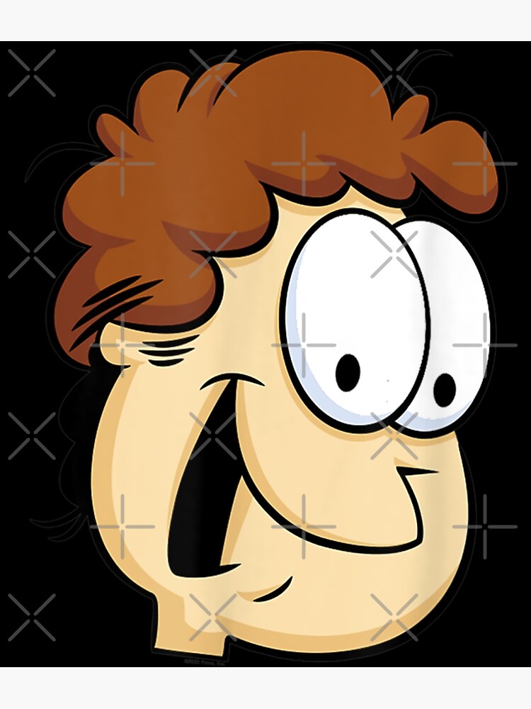 " Jon Arbuckle Big Face " Photographic Print for Sale by JackSmith19 ...