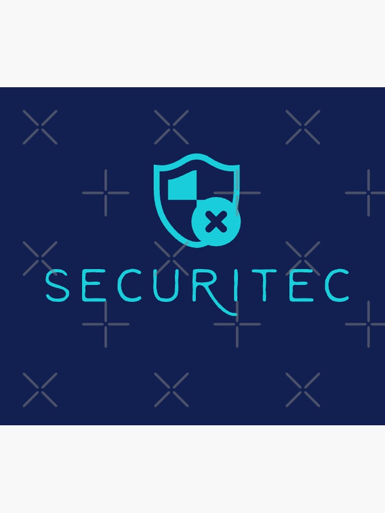 "Securitec shield " Sticker for Sale by ParasMarket | Redbubble