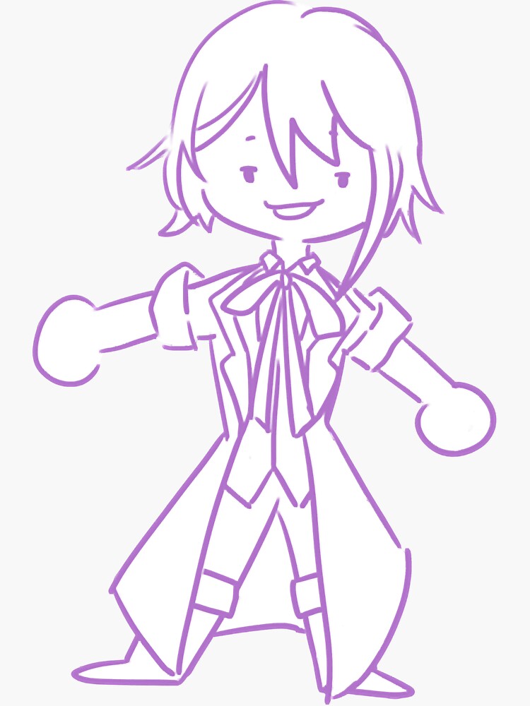 "Project Sekai Kamishiro Rui" Sticker for Sale by SabrinaLewiis | Redbubble