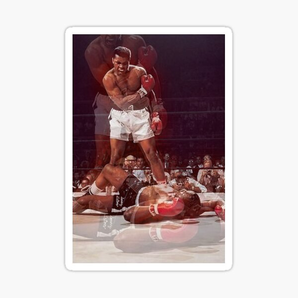 "Boxer Muhammad Ali (Muhammad Ali) art poster " Sticker for Sale by ...