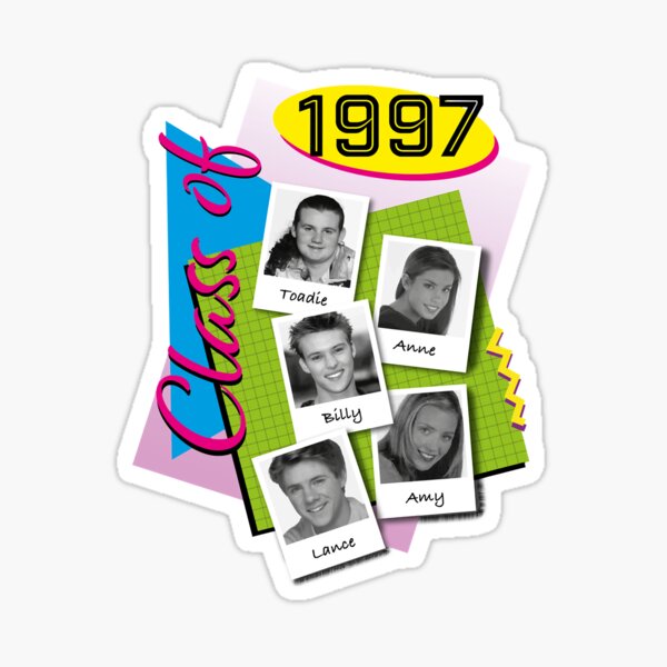 "Class of 1997" Sticker for Sale by Zaraharding | Redbubble